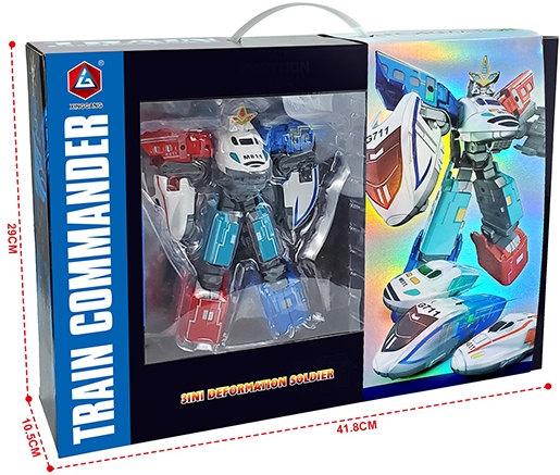 Игрушки мальчикам : Робот-поезд 3в1 TRAIN COMMANDER